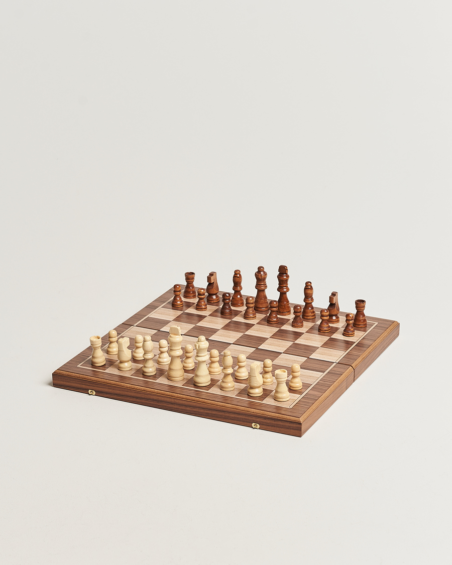 Manopoulos Walnut Chess & Backgammon | Herr - Care of Carl
