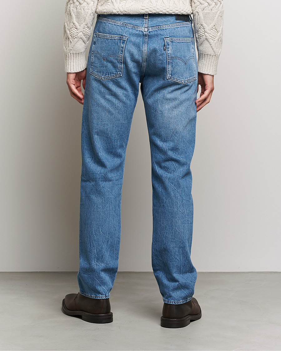 Levis Made And Crafted 501 Original Fit Stretch Jeans Mendicio Indigo Herr