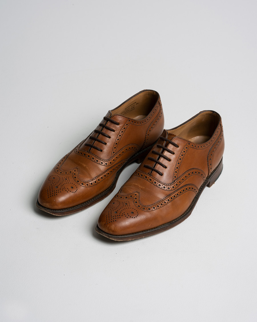 Loake 1880 Buckingham Brogue Brown Burnished Calf UK8,5 - EU42,5 | Herr - C