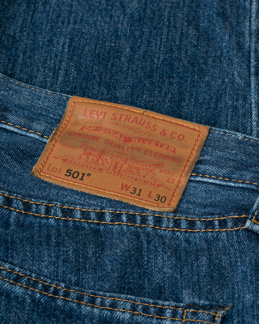 Levis 501 Original Fit Jeans Stonewash W31l30 Herr Care Of Carl